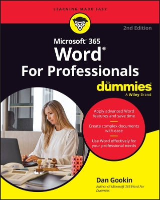 Microsoft 365 Word For Professionals For Dummies – Exclusive Books Online