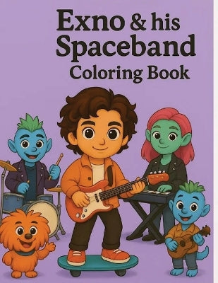 Exno & his Spaceband Coloring Book – Exclusive Books Online
