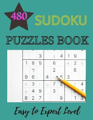 480 Sudoku Puzzles Book - Easy To Expert Level - Exclusive Books Online