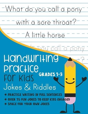 Handwriting Practice for Kids Grade 1-3 Jokes and Riddles – Exclusive ...