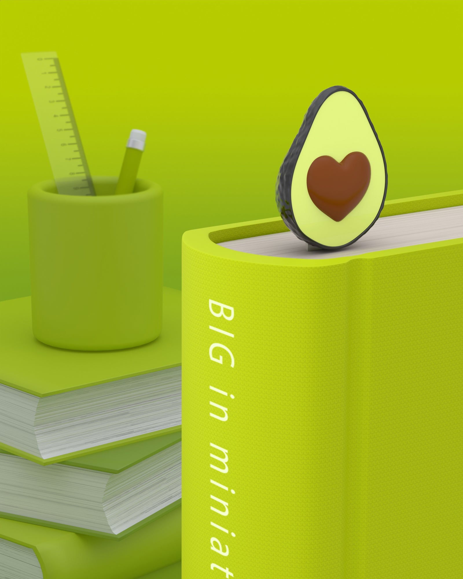 Kitch Kool Foodie Bookmarks Avocado – Exclusive Books Online