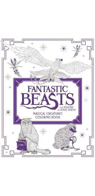 fantastic beasts coloring pages