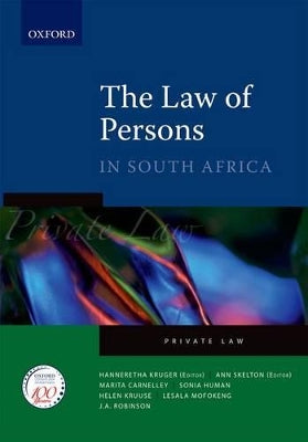 Law of Persons in South Africa – Exclusive Books Online