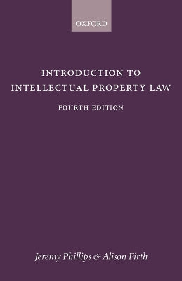 Introduction to Intellectual Property Law – Exclusive Books Online