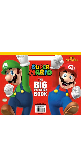 the big coloring book mario