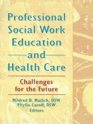Professional Social Work Education and Health Care – Exclusive Books Online