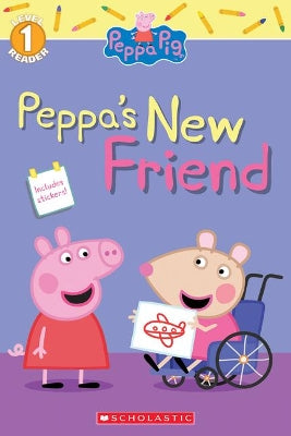 Peppa's New Friend (Peppa Pig Level 1 Reader with Stickers) – Exclusive ...