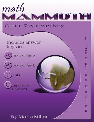 Math Mammoth Grade 7 Answer Keys – Exclusive Books Online