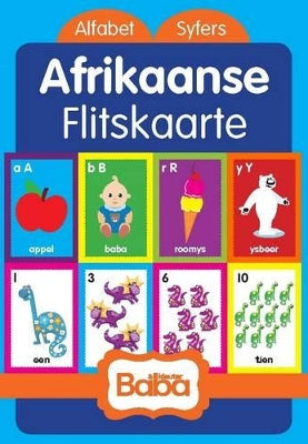 Afrikaanse Flitskaarte Alfabet & Syfers – Exclusive Books Online
